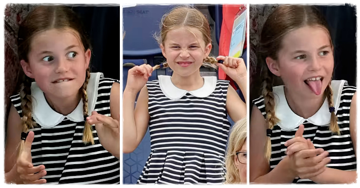 Princess Charlotte Funny Facial Expressions Will Melt Your Heart - FHHRN