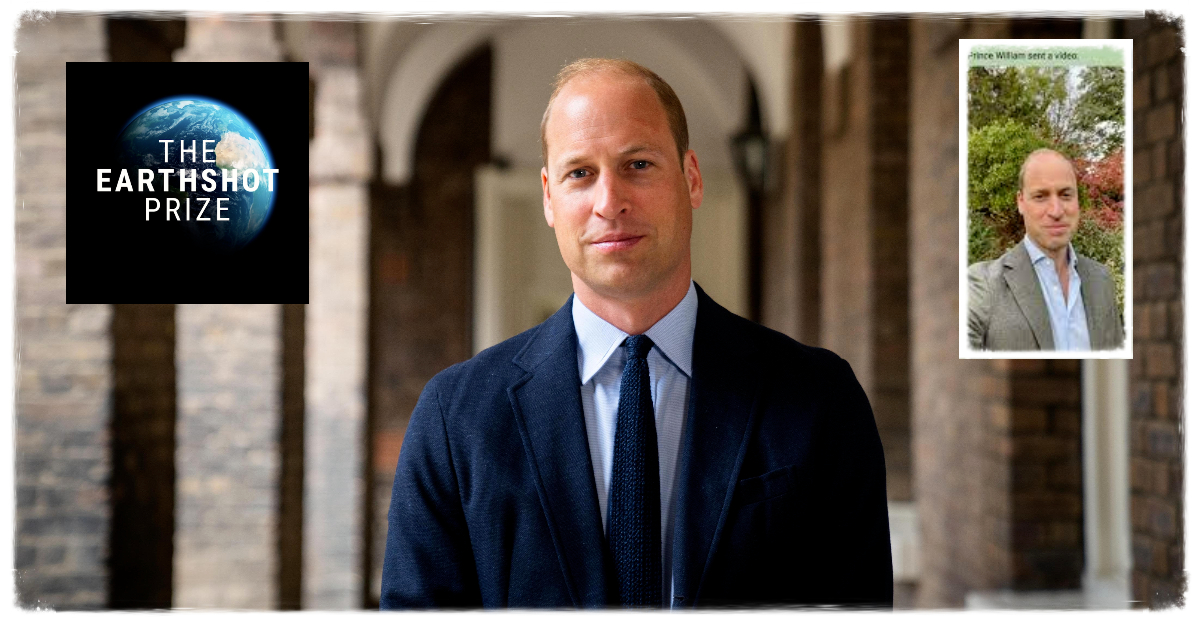 Prince William Reveals Earthshot Finalists In An Original Way - FHHRN