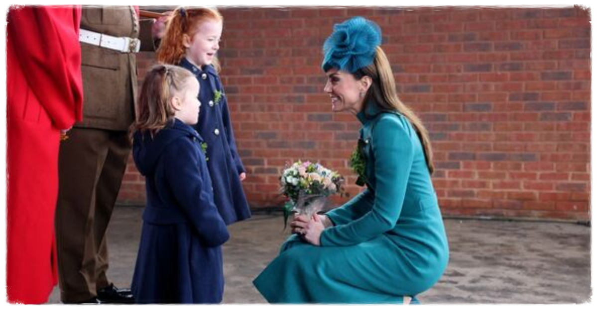 Princess Kate Shared A Sweet Exchange With Two Young Girls As She ...