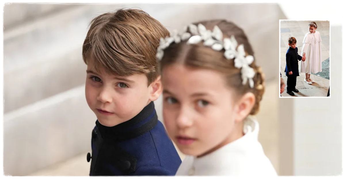 Princess Charlotte Holds Prince Louis' Hand In Heartwarming Photo - FHHRN