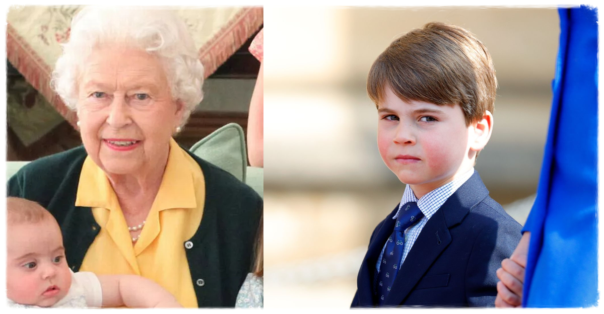 After a Last-Minute Intervention From The Late Queen, Prince Louis ...