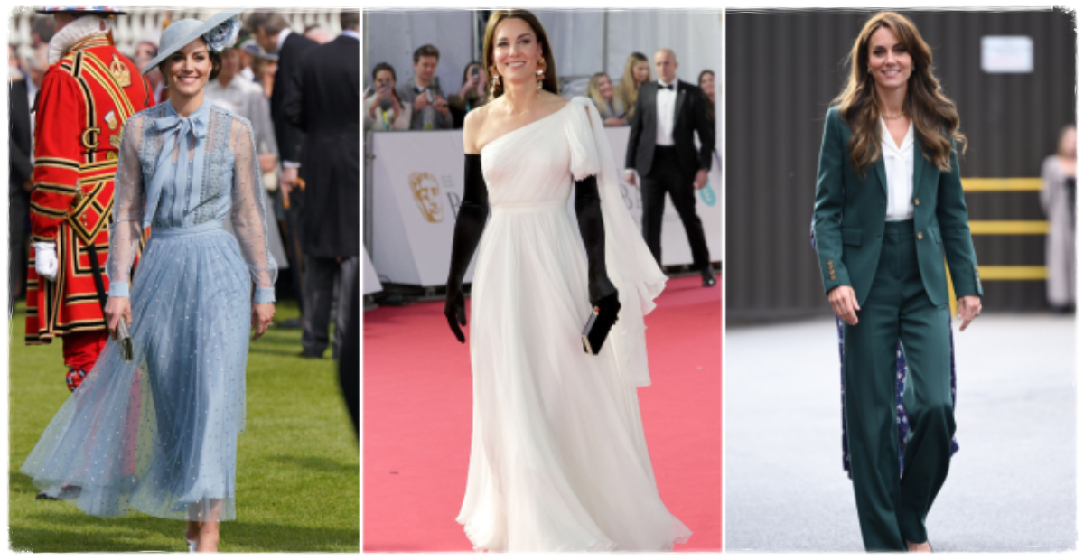 Princess Kate Drastically Reduces The Worth Of Her Extravagant Wardrobe ...