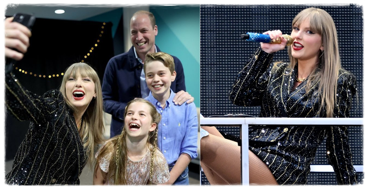 Princess Charlotte Perfectly Matched Taylor Swift's Eras Tour Dress ...