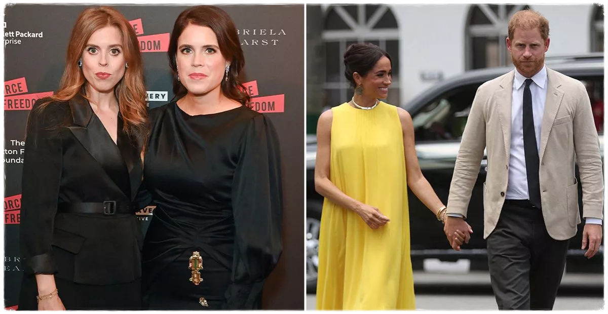 Princess Eugenie and Beatrice Cut Ties with Harry and Meghan in New ...