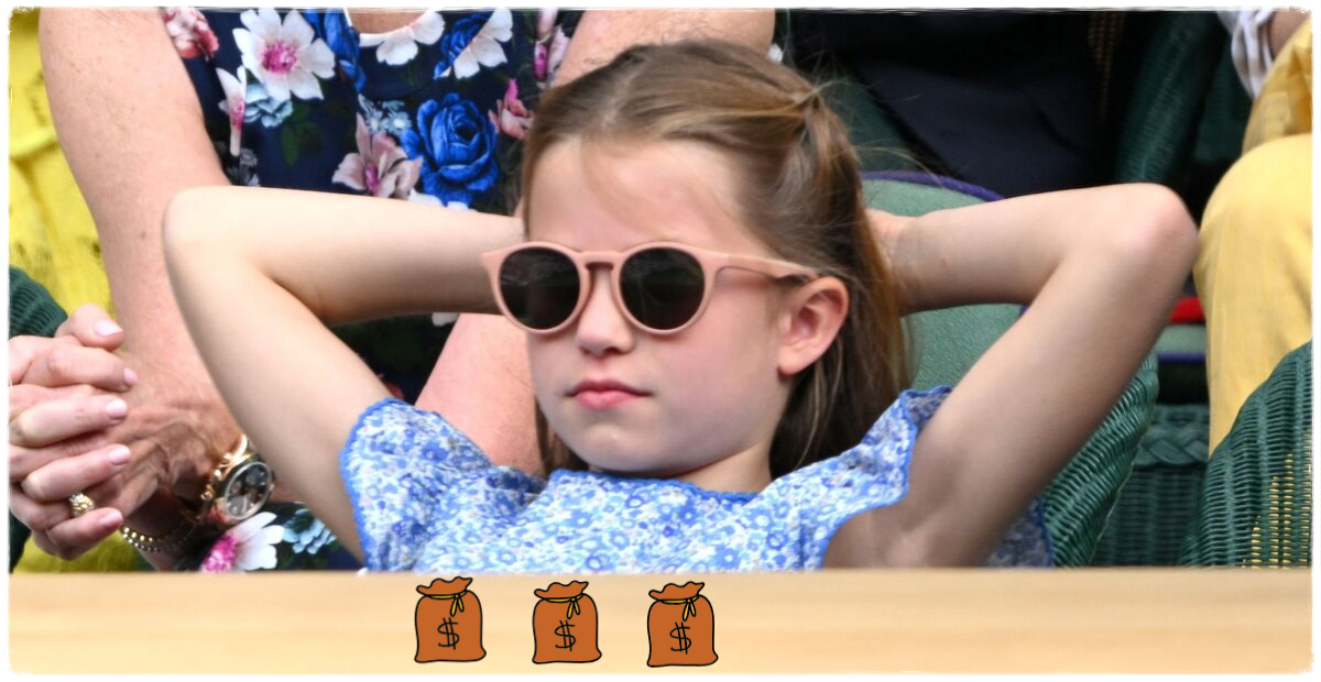 Princess Charlotte Crowned the World's Richest Child, Surpassing Prince ...