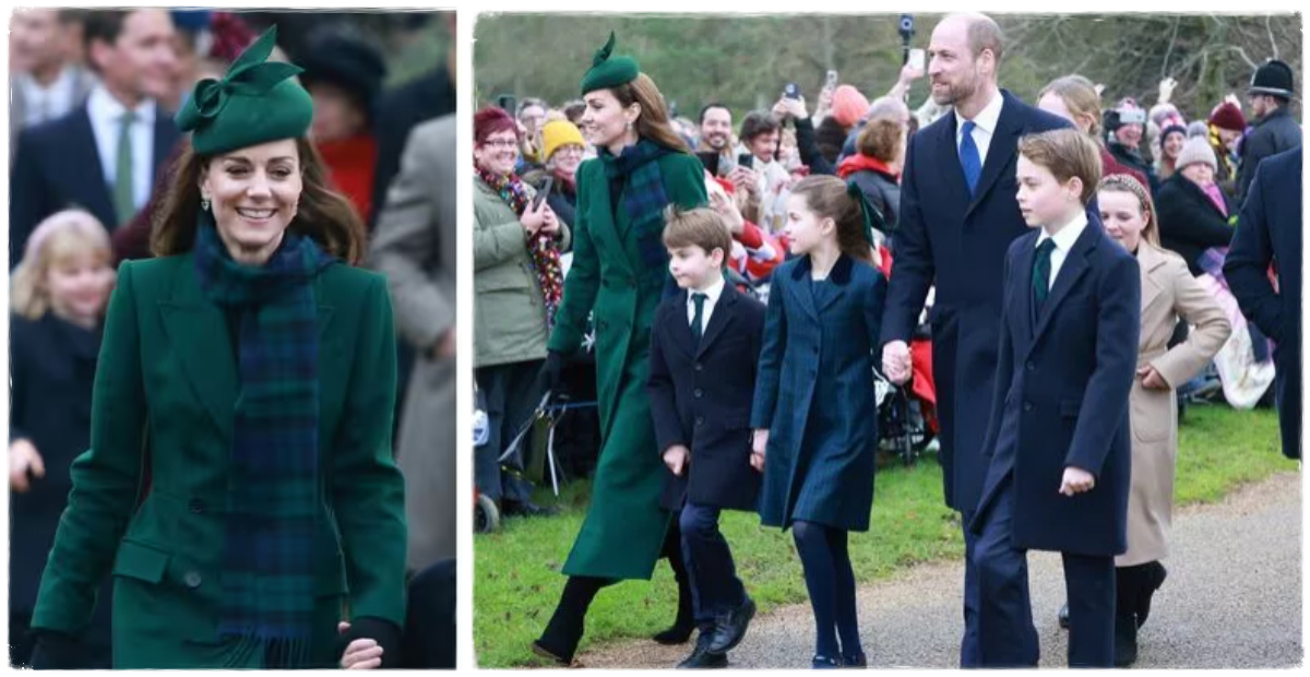 Kate Middleton Radiates Joy During Emotional Christmas Day Church Visit ...